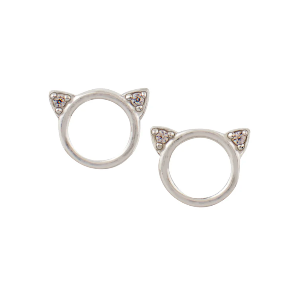 Kitty Sparkle Stud – Mira Mia